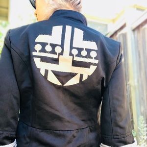 Jackets & Coats | Band Jacket With Boutique Design On Back | Poshmark